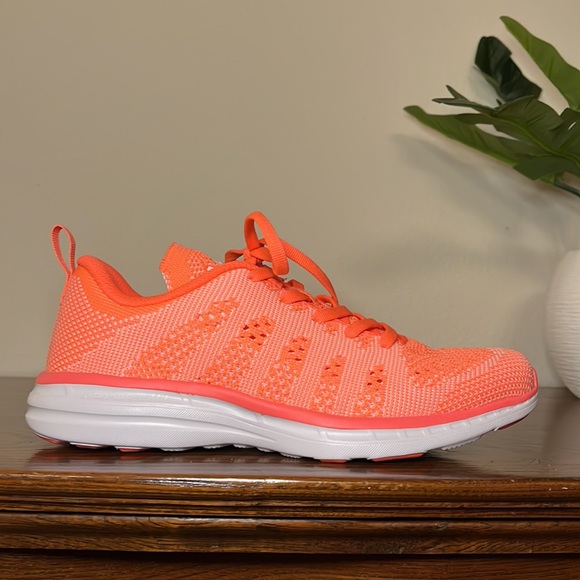 APL | Shoes | New Apl Tennis Shoes Techloom Pro Trainer Neon Orange ...